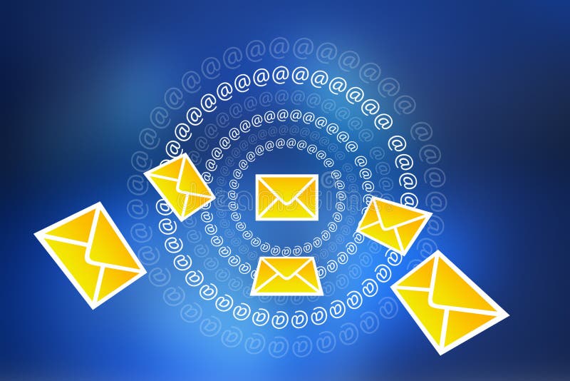 Email mailing concept stock vector. Illustration of http - 28699371
