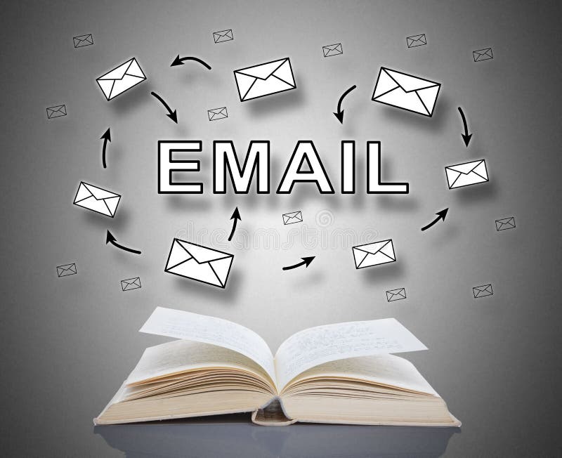 Email book stock illustration. Illustration of file, document - 2915780