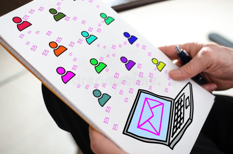 Seo concept on a paper stock image. Image of analyzing - 222258431