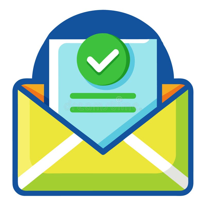 Email Confirmation Vector Illustration Stock Illustrations – 1,048 ...