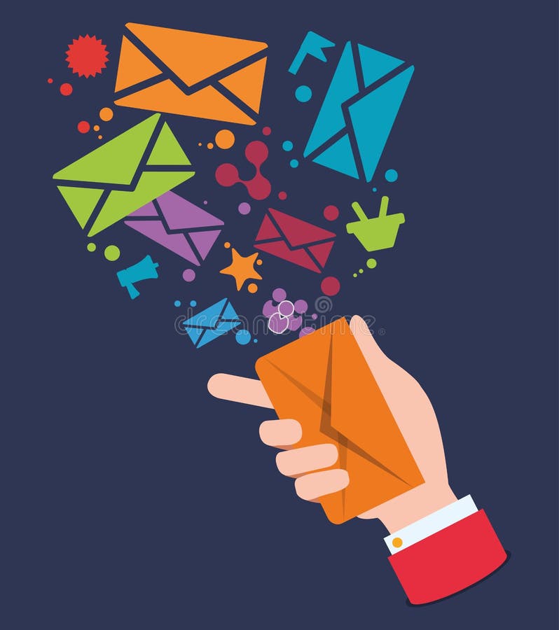 Email design stock vector. Illustration of element, email - 59804124