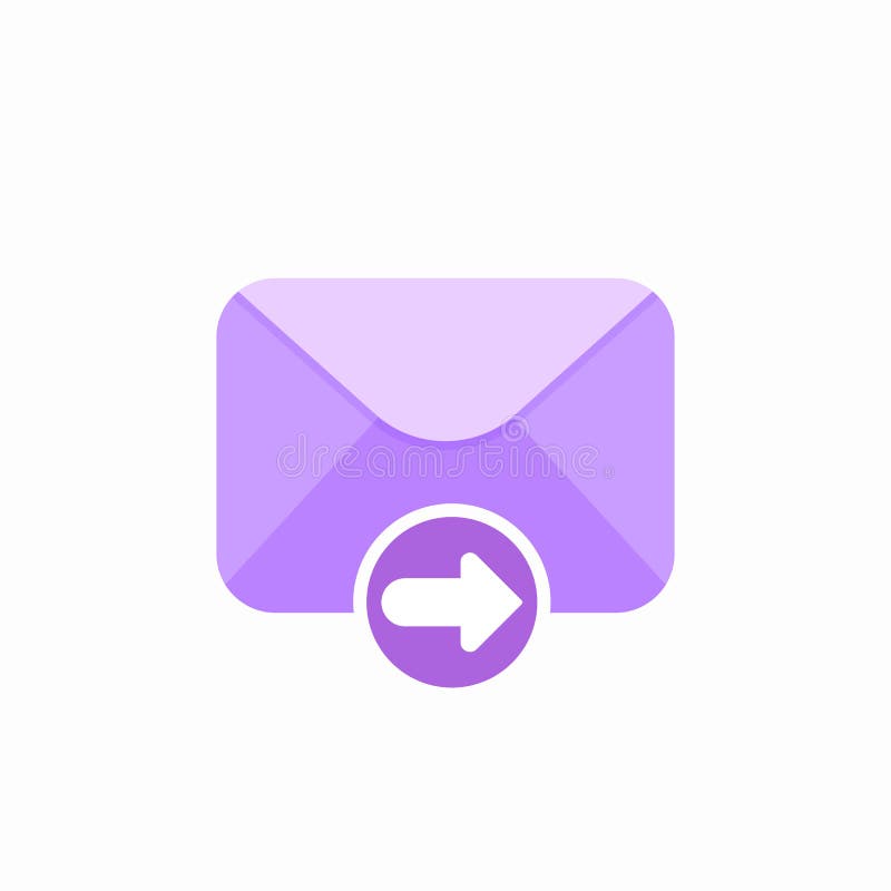 Box Email Forward Send Outline Icon. Detailed Set of Unigrid Multimedia ...