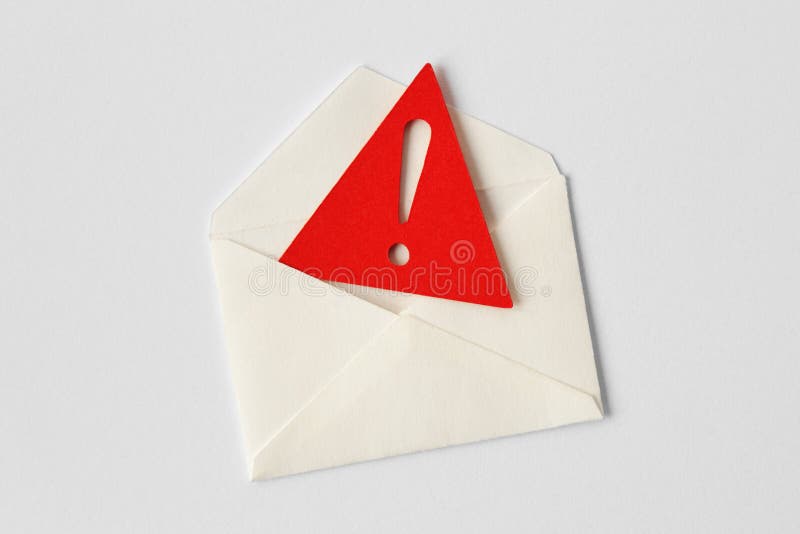 Email Envelope with Question Mark Speech Bubble on White Background ...
