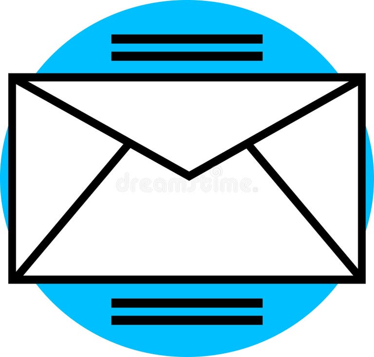 Email Graphic stock vector. Illustration of letters, envelopes - 31597