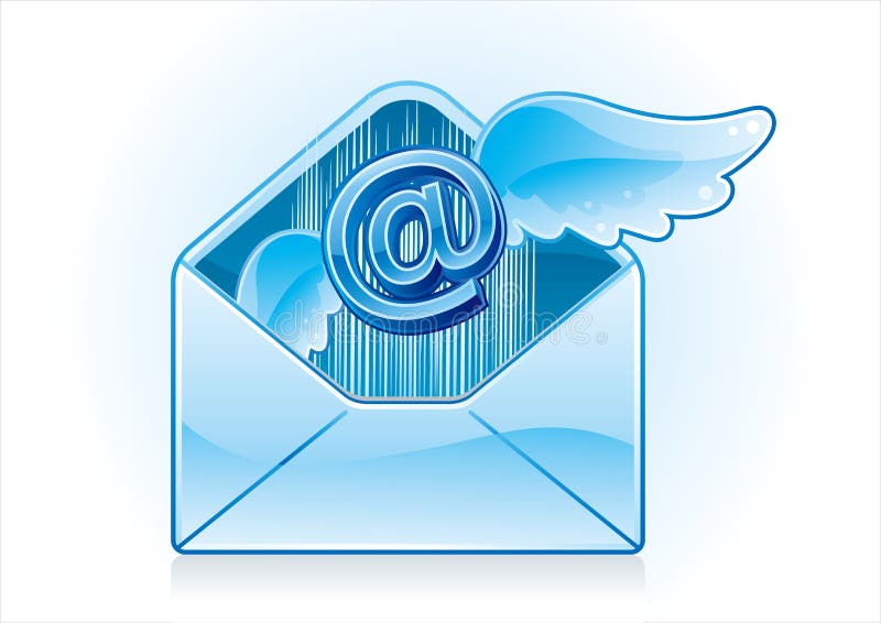 Email icon stock vector. Illustration of post, email - 15439102
