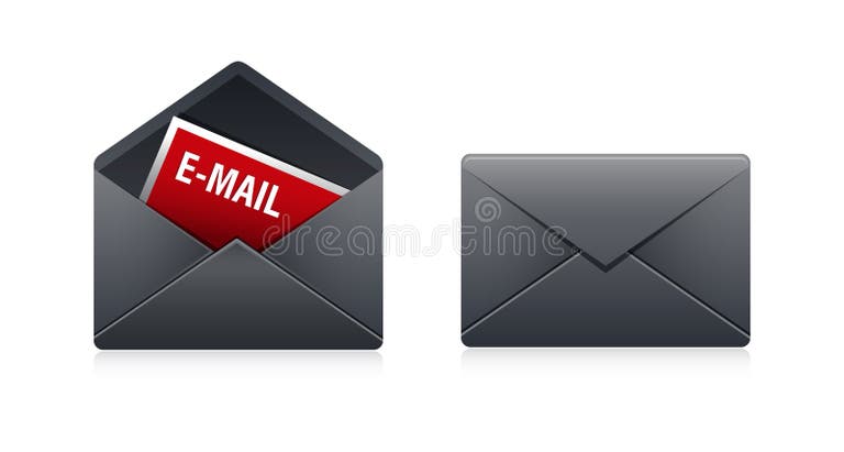 Email Icon Dark Blue Stock Illustrations – 1,762 Email Icon Dark Blue ...