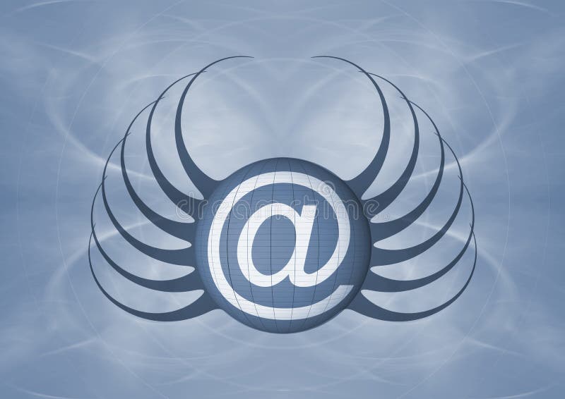 Email on Fire stock illustration. Illustration of envelope - 14516418