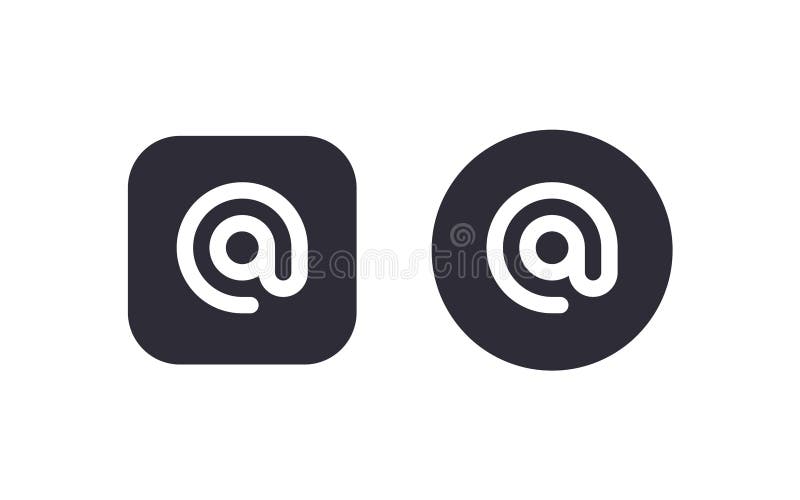 Email Icon Button Vector Illustration Scalable Vector Design Stock ...