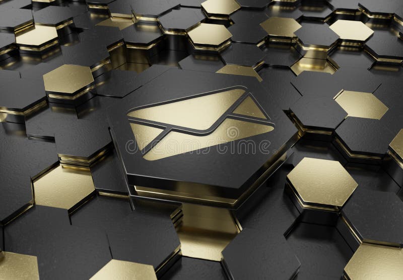 Gold Email Logo Stock Illustrations – 399 Gold Email Logo Stock ...