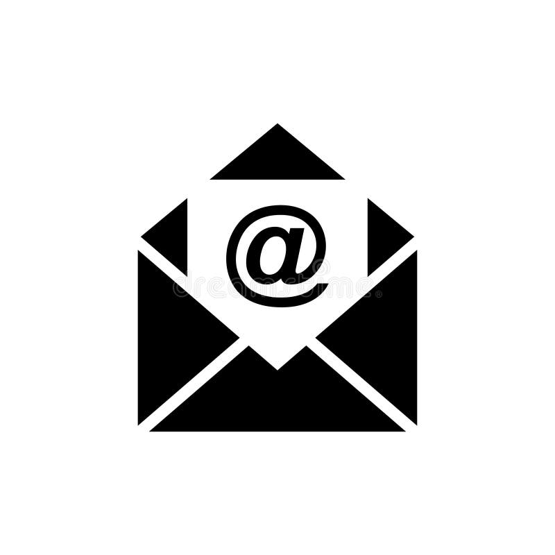 Email Icon Flat Vector Template Design Trendy Stock Vector ...