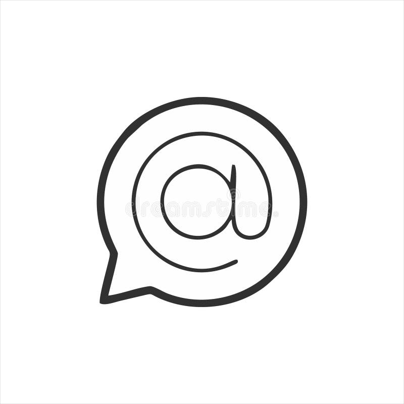 White Email Icon Stock Illustrations – 76,192 White Email Icon Stock ...