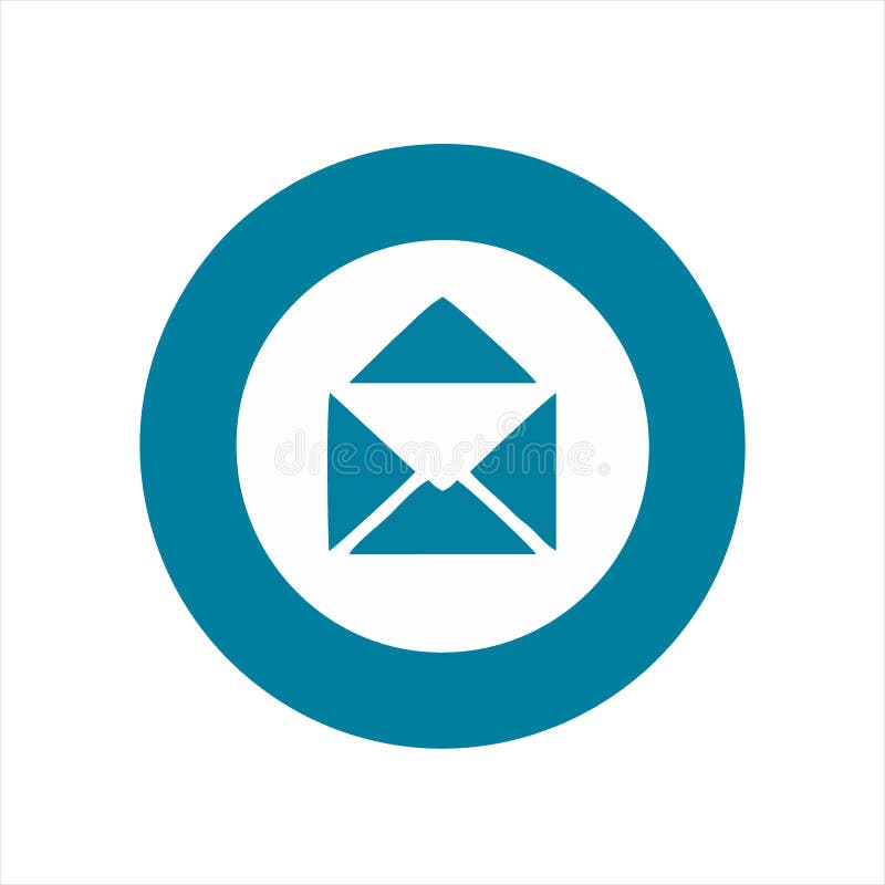 Email Icon Isolated on White Background. Email Icon in Trendy Design ...