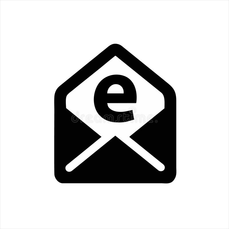 Email Icon Isolated on White Background. Email Icon in Trendy Design ...