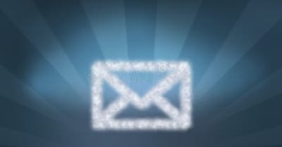 Email Icon Made Cloud Texture Stock Illustrations – 1 Email Icon Made ...