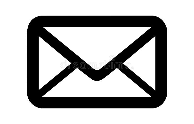 An Email Icon Representing Digital Communication, Symbolizing Sending ...