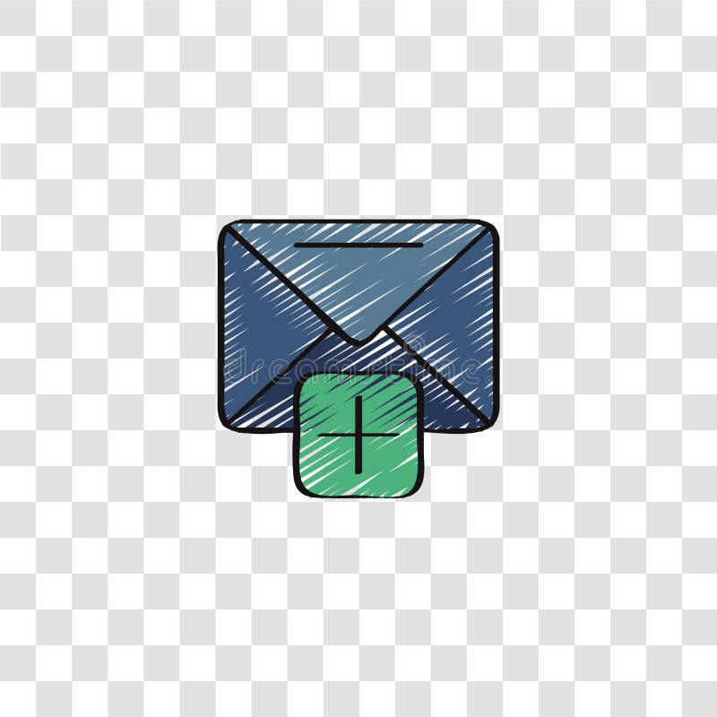 Email Icon Sign and Symbol. Email Color Icon for Website Design and ...