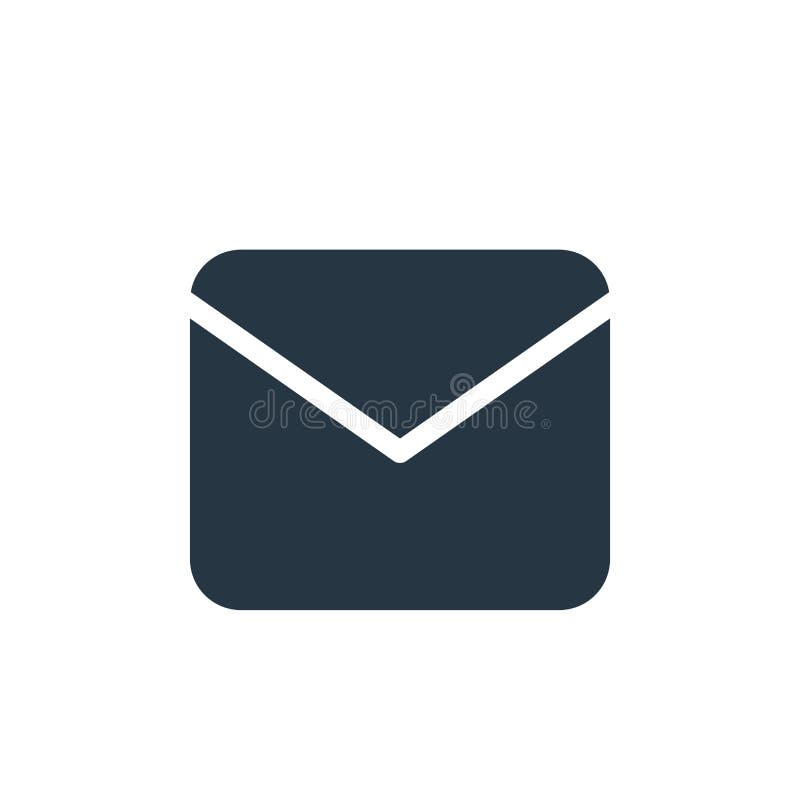 Email Icon Vector from Sosmed Concept. Thin Line Illustration of Email ...