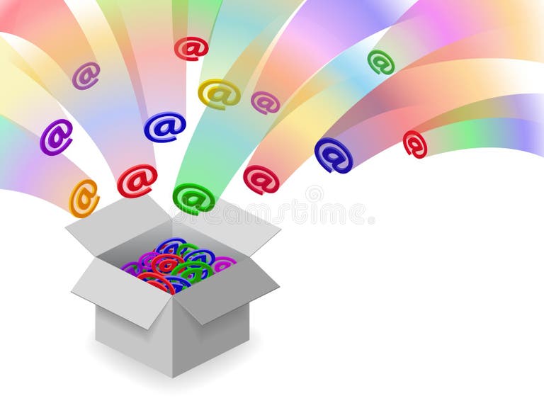 Colorful Email Symbols Stock Illustrations – 1,473 Colorful Email Symbols Stock Illustrations ...