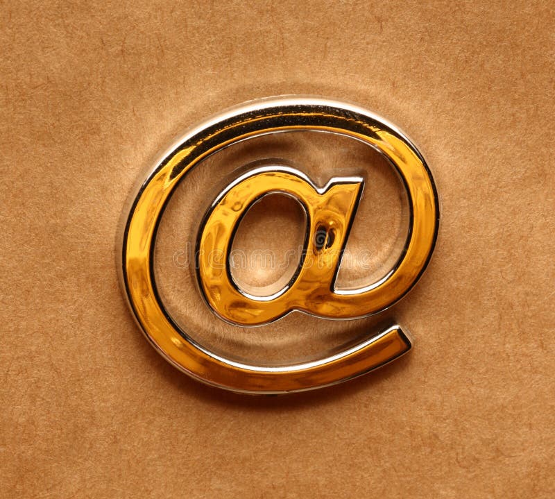 Email international sign stock photo. Image of shiny - 38180658