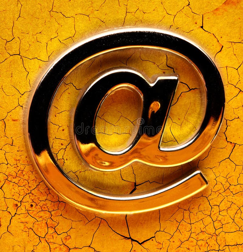 Email international sign stock photo. Image of shiny - 38180658