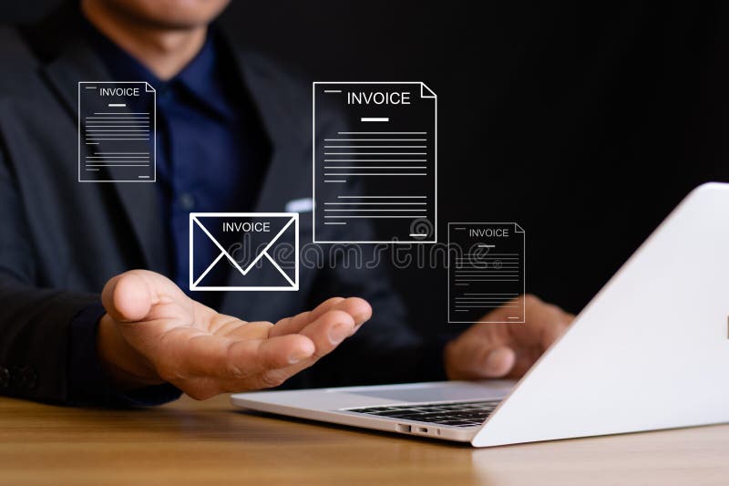 Email Invoice Icon Stock Photos - Free & Royalty-Free Stock Photos from ...
