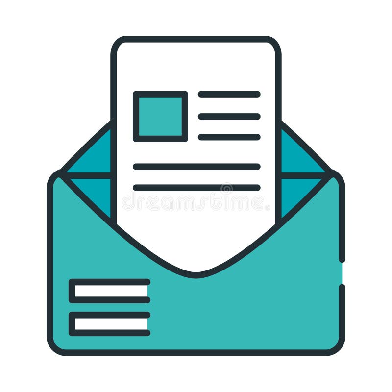 Email letter message stock vector. Illustration of send - 273723898