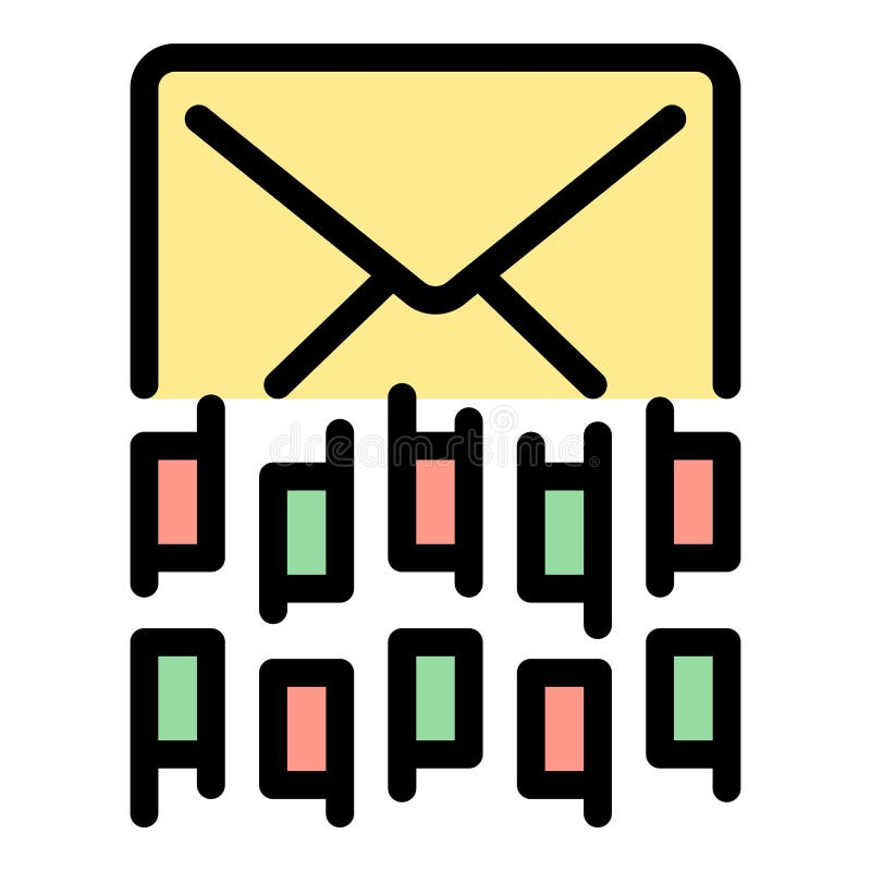 Email Marketing Campaign Sending Out Multiple Electronic Messages Stock ...