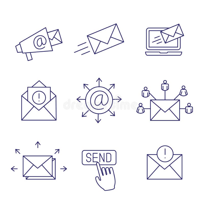 Email Blast Icon Stock Illustrations – 88 Email Blast Icon Stock ...