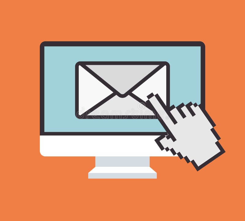 Email Marketing Design, Vector Illustration. Stock Vector ...