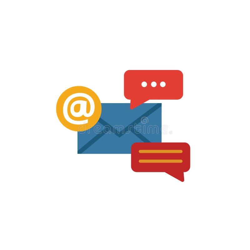 Email Marketing Icon Thin Line Style. Symbol from Online Marketing ...