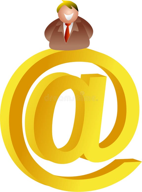 Email me stock illustration. Illustration of message, clipart - 495076