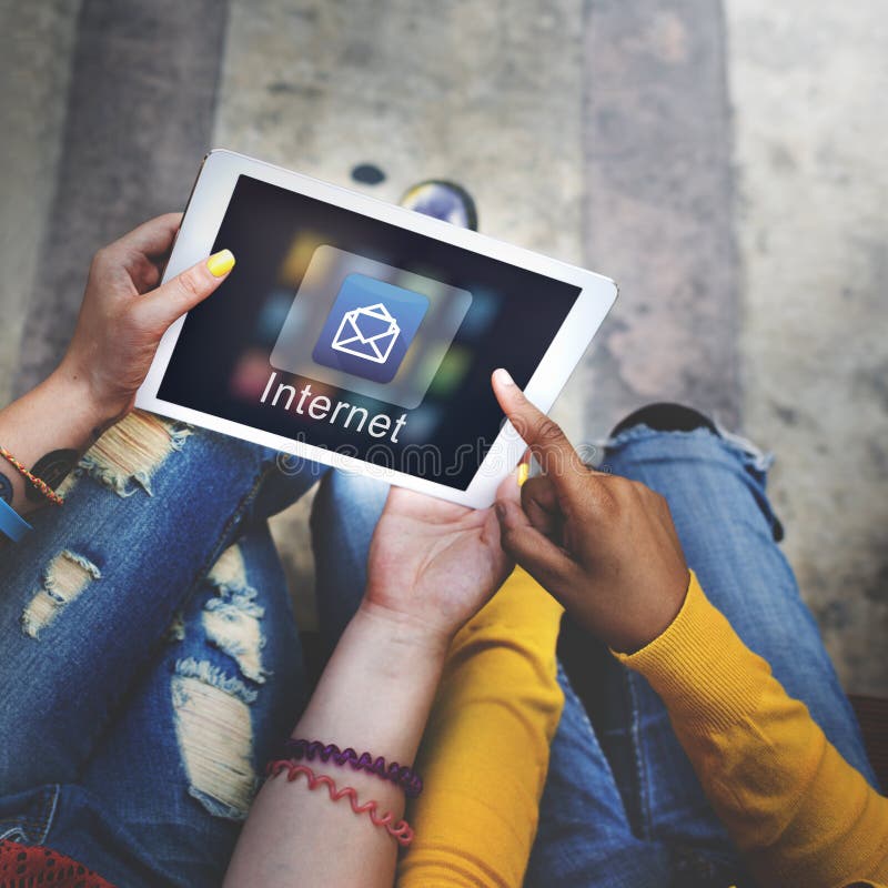 Email Data Content Internet Communication Messaging Concept Stock Photo ...