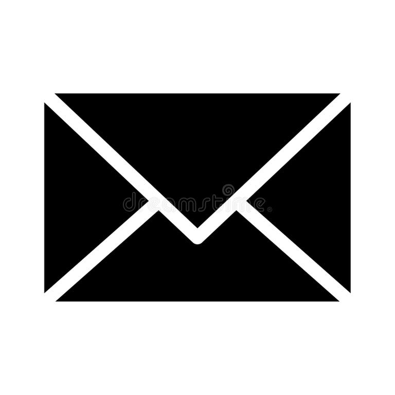 Email Message Icon. Mail Envelope Symbol. Isolated Communication ...