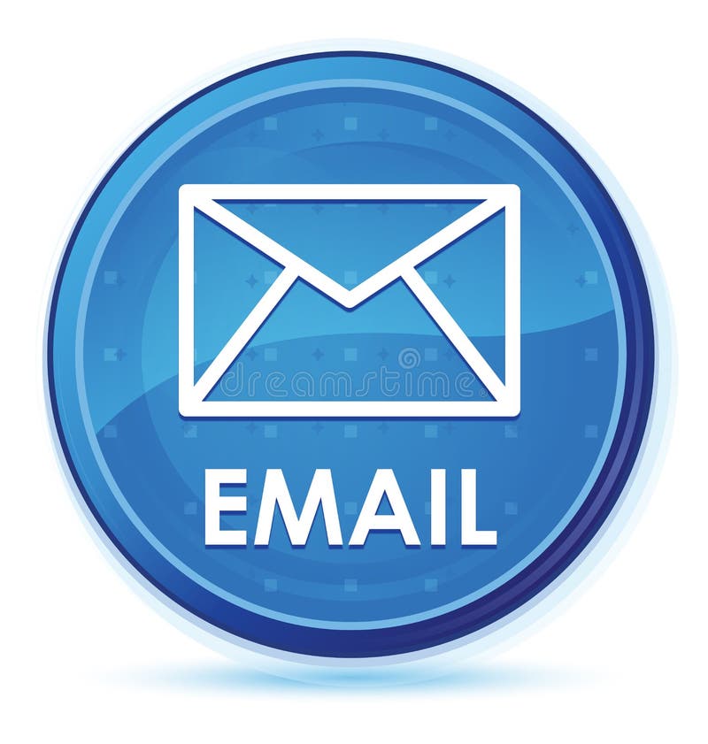 Email Midnight Blue Prime Round Button Stock Vector - Illustration of ...