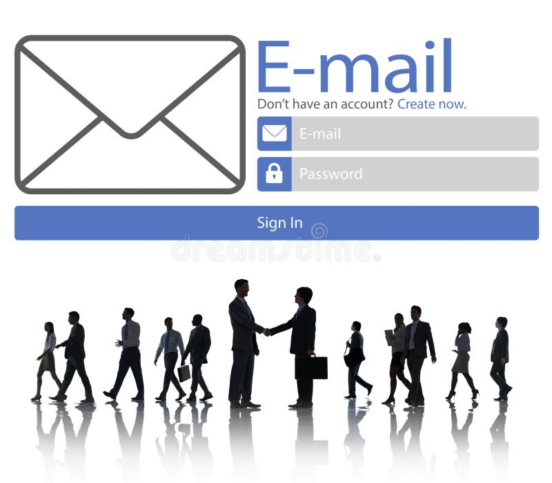 Email Online Messaging Social Media Internet Concept Stock Photo ...