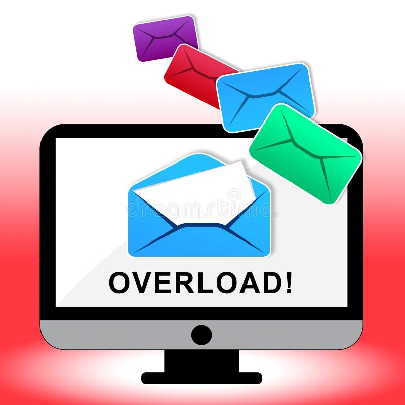 Overloaded Mailbox Stock Illustrations – 48 Overloaded Mailbox Stock ...