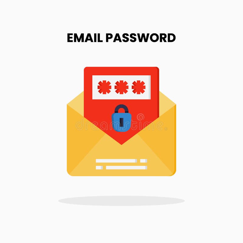 Email Password Key Locked Private Protect Email Safety Security Icon ...