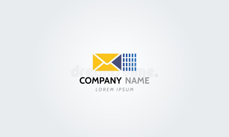 Email Post Logo, Icon. Envelope Mail Services. Contact Message Send ...