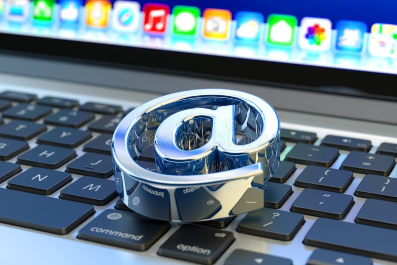 Email Received, Web Mail and Internet Communication Message Concept ...