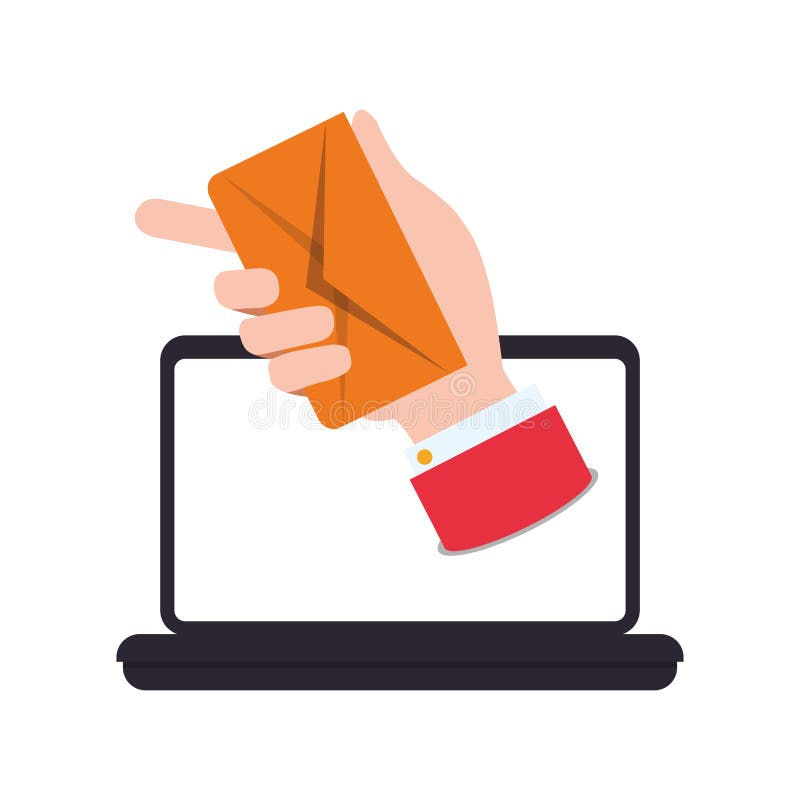 Email related icons image stock illustration. Illustration of message ...