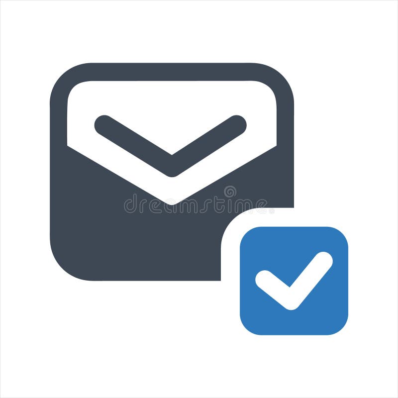 Email Safe Icon. Pin Code Envelope Stock Illustration - Illustration of ...