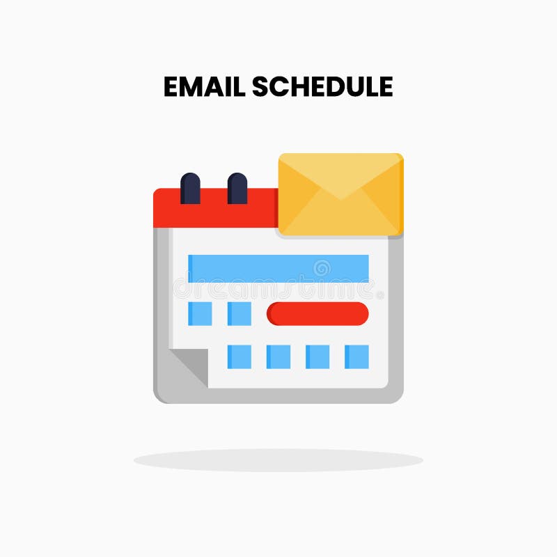 Email Schedule Icon Set with Different Styles Stock Vector ...