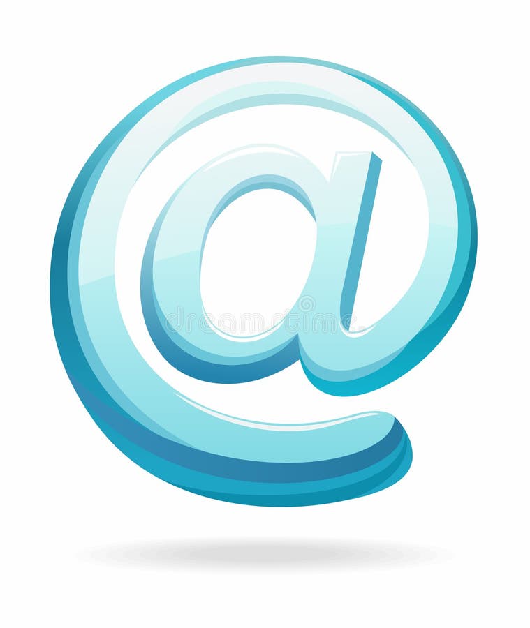 Email sign / Vector stock vector. Illustration of help - 15731721