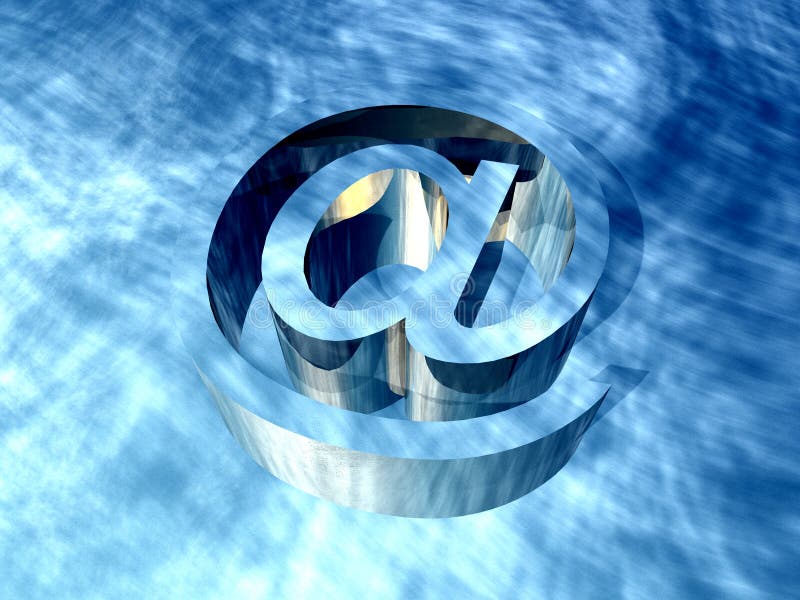 Email Sign stock illustration. Illustration of abstract - 667251