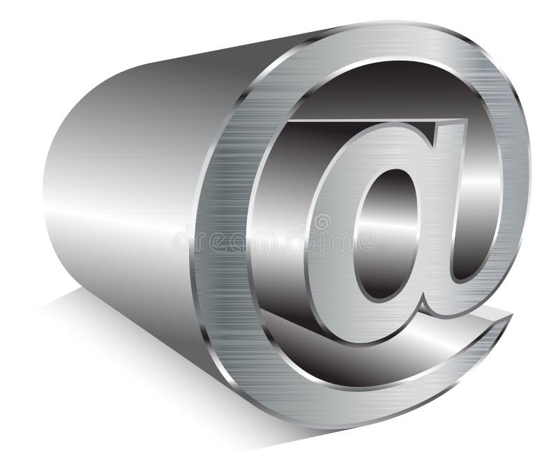 Email sign stock vector. Illustration of post, network - 35235864