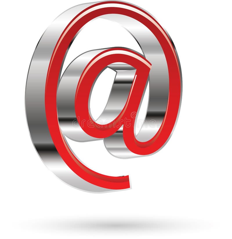 Email sign stock vector. Illustration of concept, symbol - 38370835