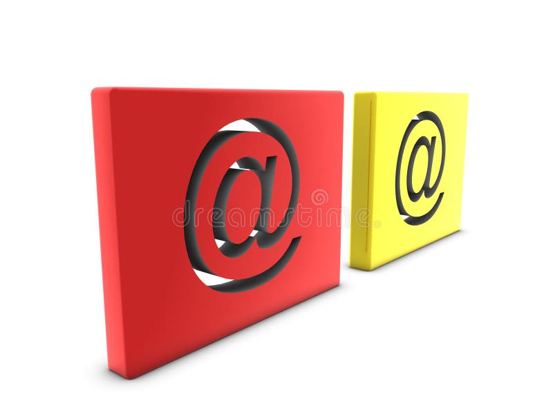 Email signs stock illustration. Illustration of abstract - 14768217