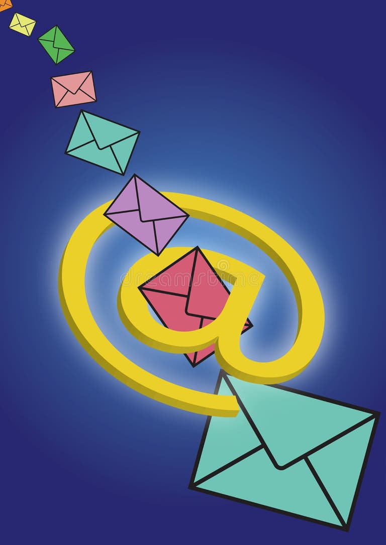 Flying Email Icon Stock Illustrations – 2,248 Flying Email Icon Stock ...