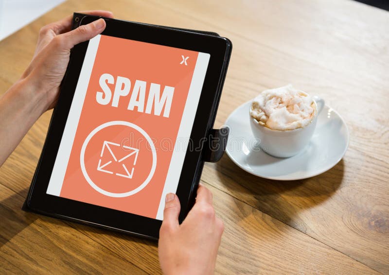 Spam Screen stock photo. Image of security, danger, hacker - 31500670