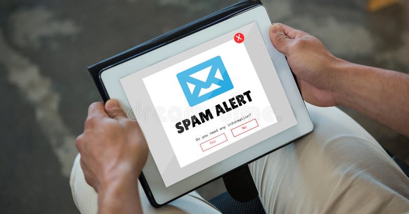 Spam Screen stock photo. Image of security, danger, hacker - 31500670